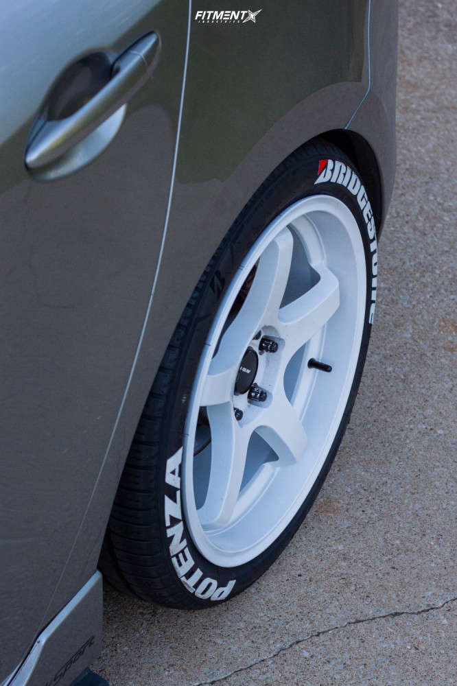 2010 Mazda 3 Mazdaspeed with 18x8.5 AVID1 Av28 and Bridgestone 235x40 ...