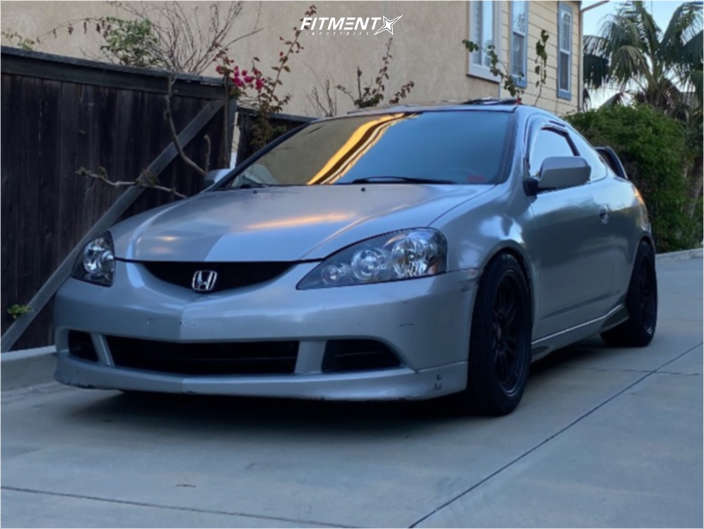 2006 Acura RSX Base with 17x9 Enkei RPF1 and Kumho 245x40 on Coilovers ...