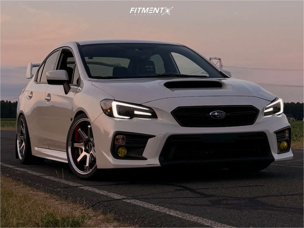 2018 Subaru WRX Premium with 18x9.5 F1R Fc7 and Toyo Tires 255x35 on ...