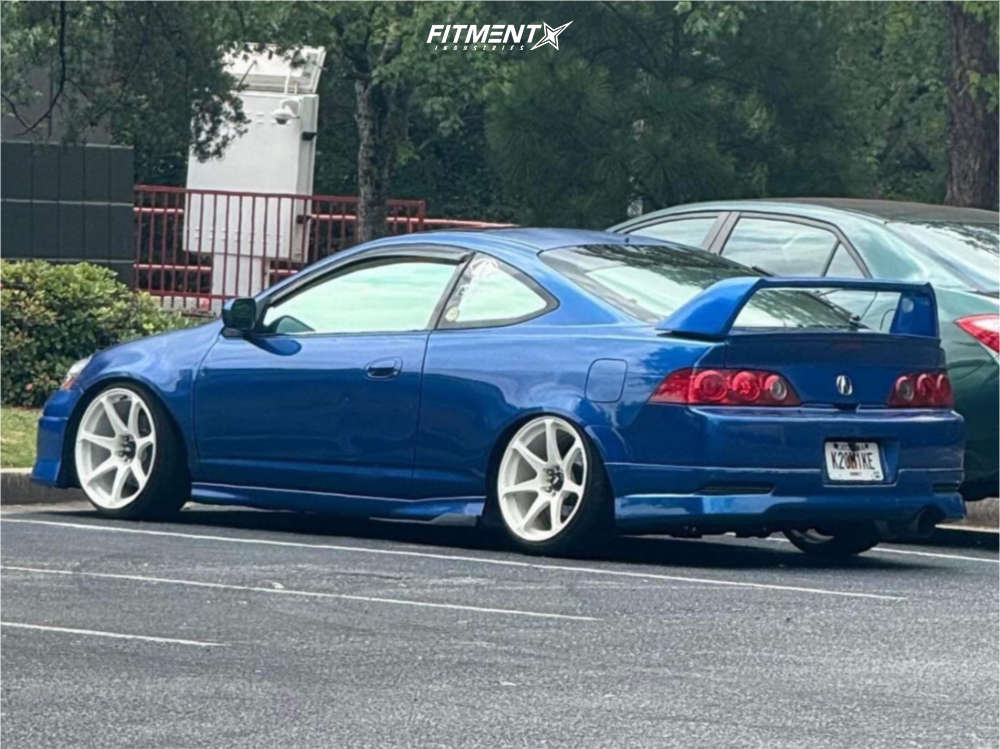 2006 Acura RSX Type-S with 18x9.5 Motegi MR154 and Lionhart 215x35 on ...