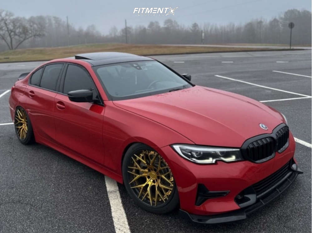 2020 BMW 330i XDrive Base with 19x9 KRNC Forged Elite and Continental ...