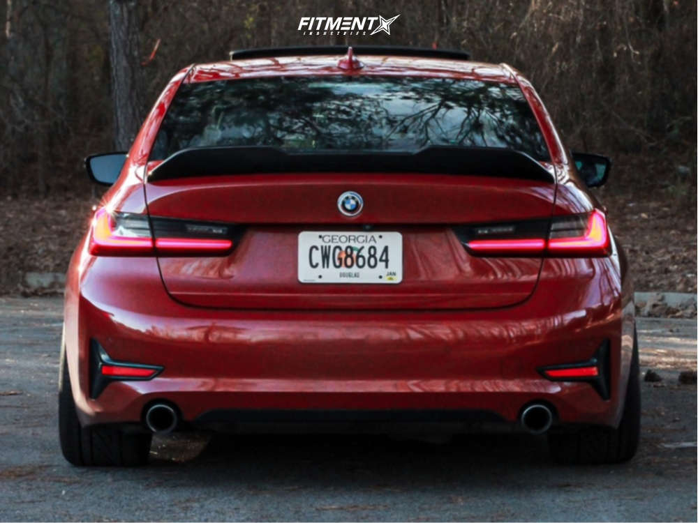 2020 BMW 330i XDrive Base with 19x9 KRNC Forged Elite and Continental ...