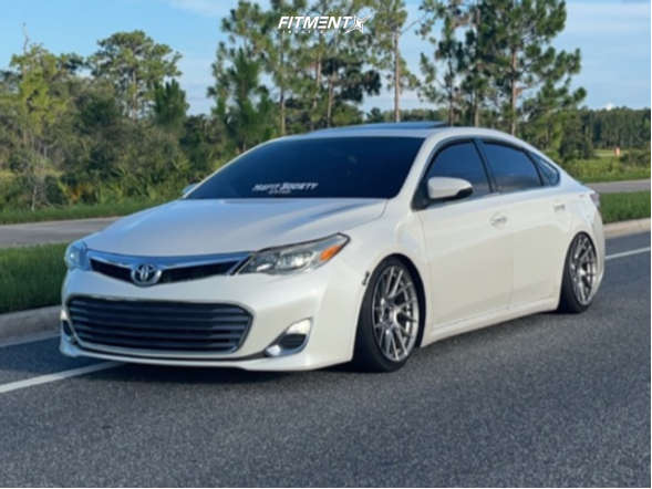 2015 Toyota Avalon XLE Premium with 18x9.5 Enkei Tm7 and Hankook 235x35 ...