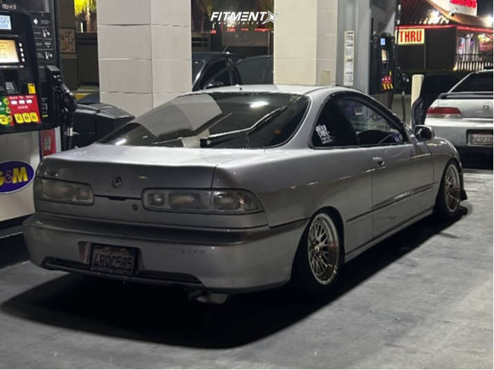 2001 Acura Integra LS with 15x8 AVID1 Av12 and Delinte 195x45 on ...