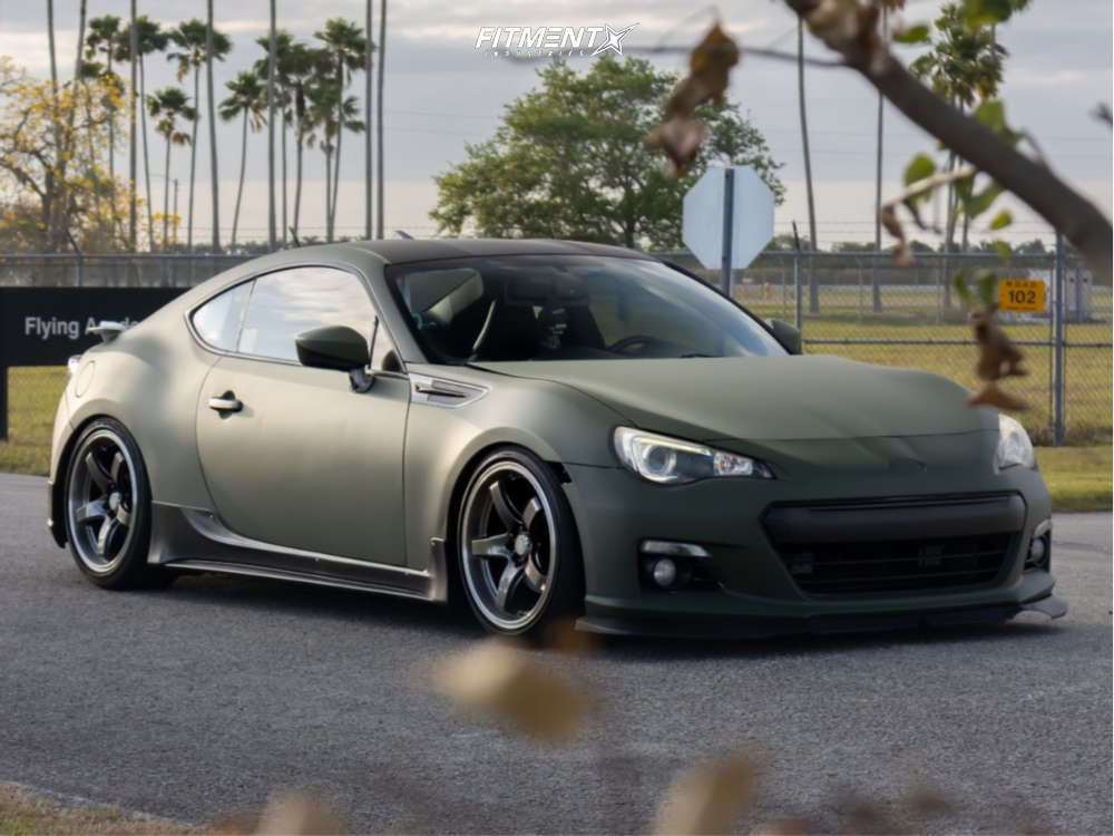 2013 Subaru BRZ Premium with 18x10 XXR 555 and Firestone 225x35 on ...