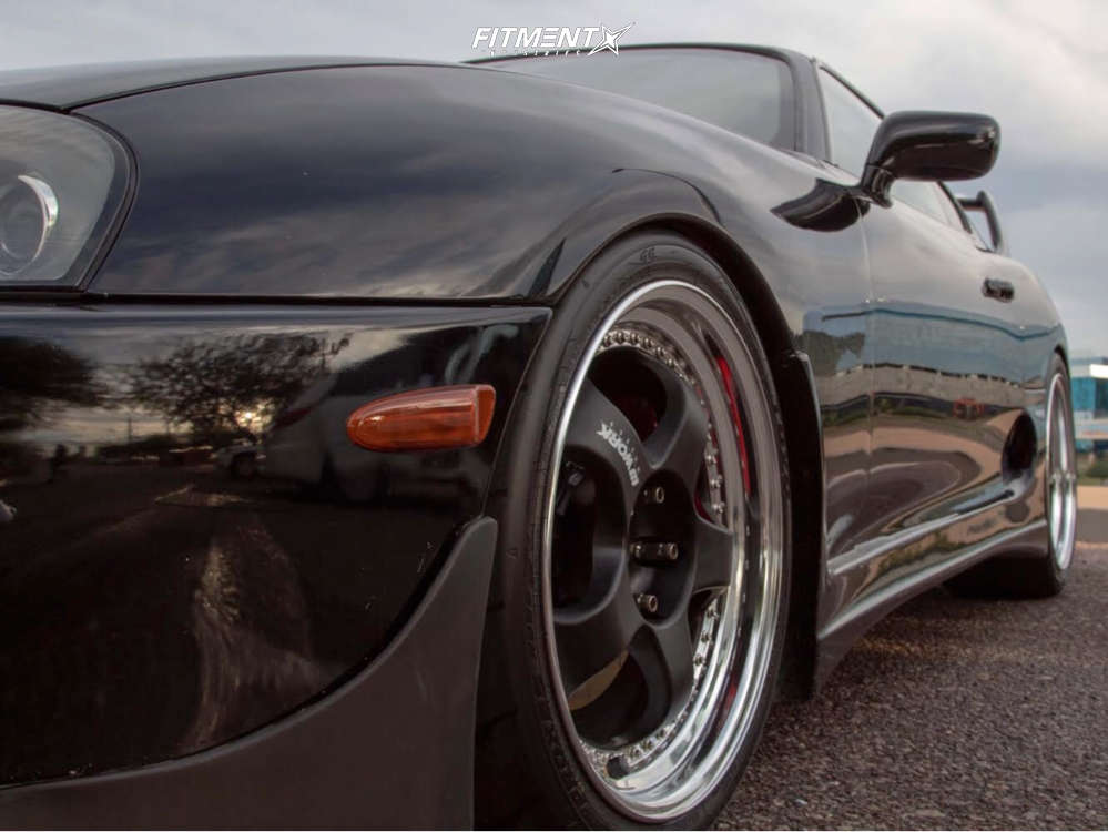 1994 Toyota Supra Twin Turbo with 19x9.5 Work Meister S1 3p and Toyo ...