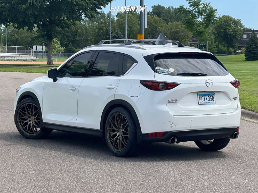 2021 Mazda CX-5 Signature with 20x9 F1R F103 and Bridgestone 245x45 on ...