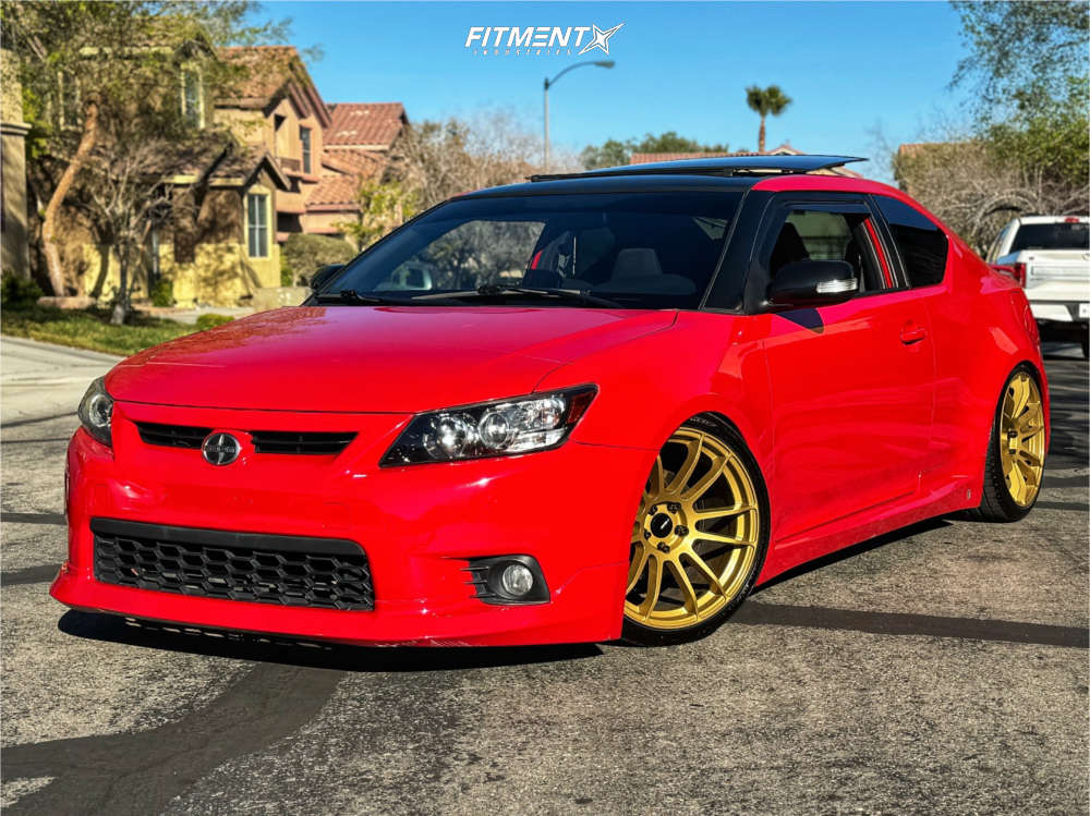 2013 Scion TC Base with 19x9.5 AVID1 Av20 and Falken 245x35 on ...