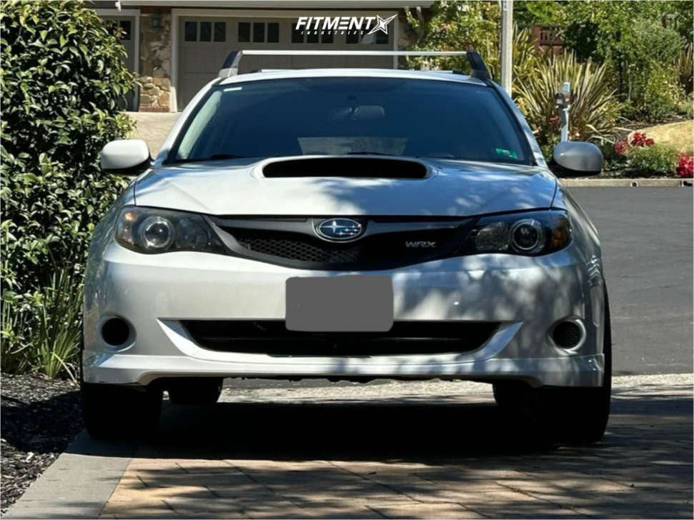 2009 Subaru Impreza WRX Premium with 18x8.5 Rotiform Dtm and Michelin ...