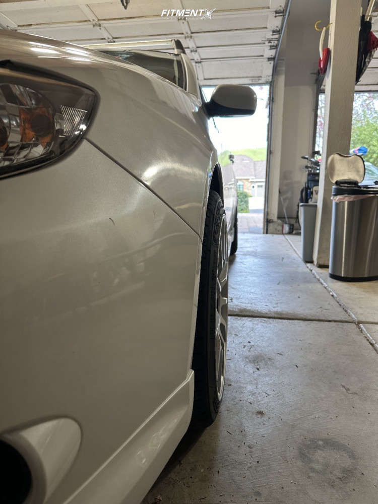 2009 Subaru Impreza WRX Premium with 18x8.5 Rotiform Dtm and Michelin ...