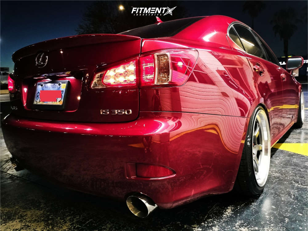 2007 Lexus IS350 Base with 18x9.5 Kansei Roku and Lexani 225x40 on ...