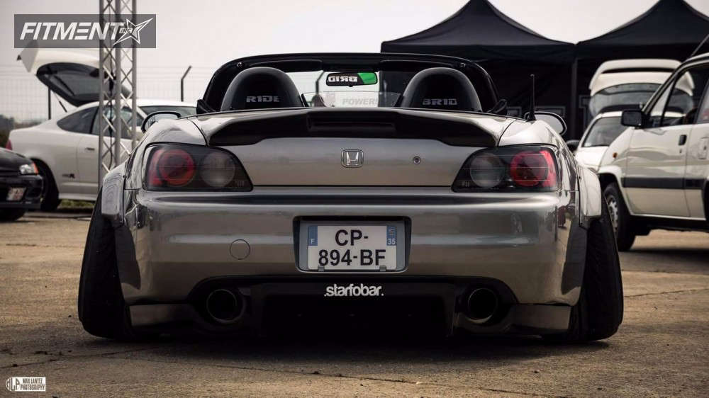 2000 Honda S2000 Base with 18x10 Work and Nankang 225x35 on Coilovers ...
