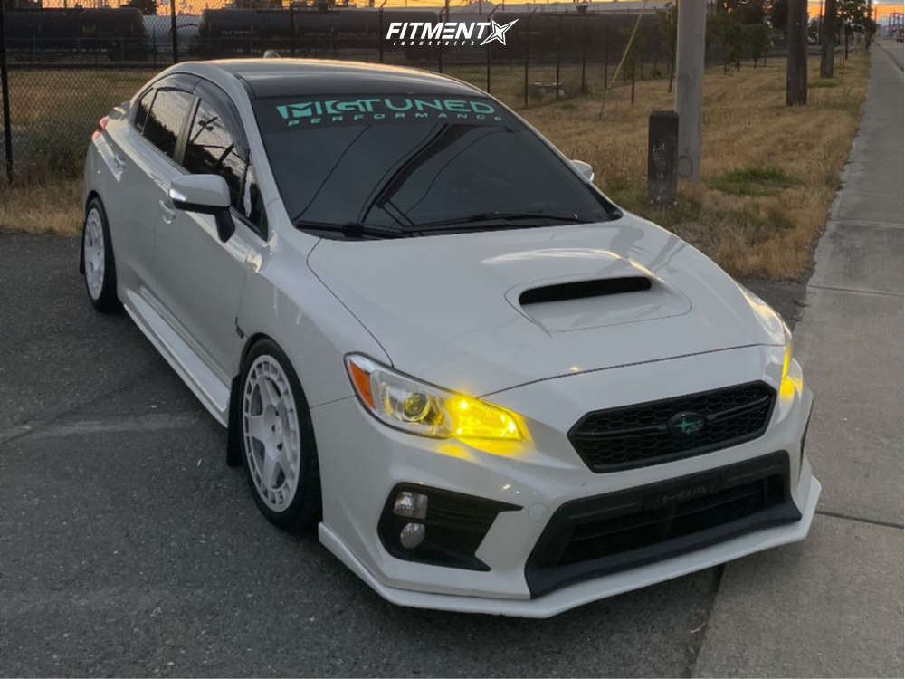 2020 Subaru WRX Premium with 18x8.5 Fifteen52 Turbomac and Centennial ...