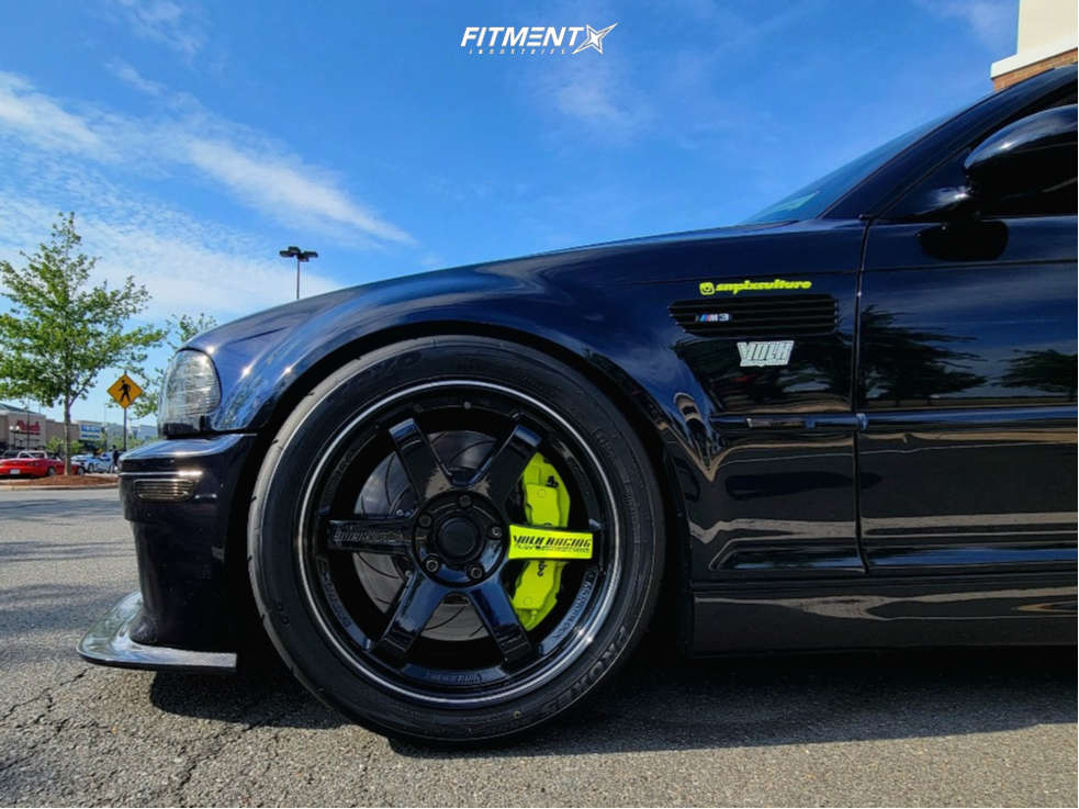 2003 BMW M3 Base with 18x9.5 Volk TE37RT Black Edition and Toyo Tires ...