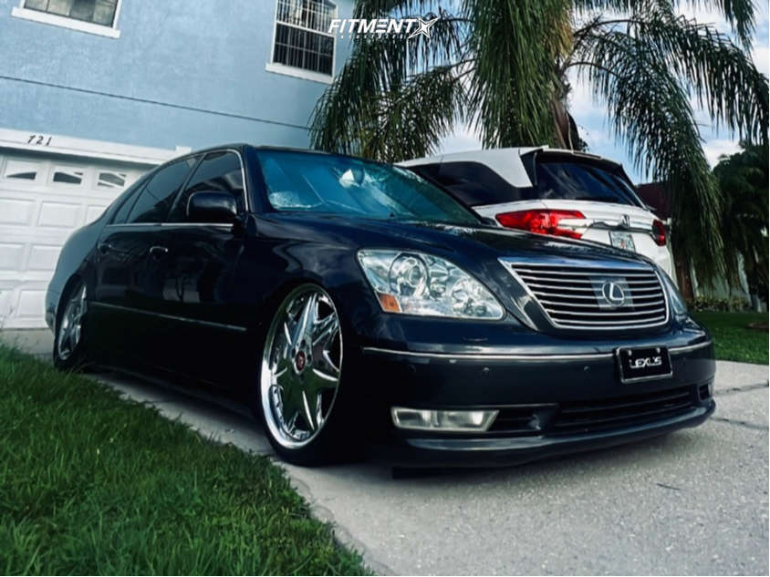 2006 Lexus LS430 Base with 19x9 Work Ls207 and Continental 215x35 on ...
