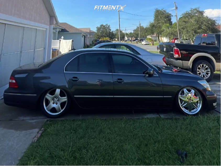 2006 Lexus LS430 Base with 19x9 Work Ls207 and Continental 215x35 on ...