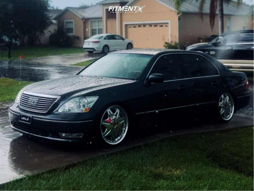 2006 Lexus LS430 Base with 19x9 Work Ls207 and Continental 215x35 on ...