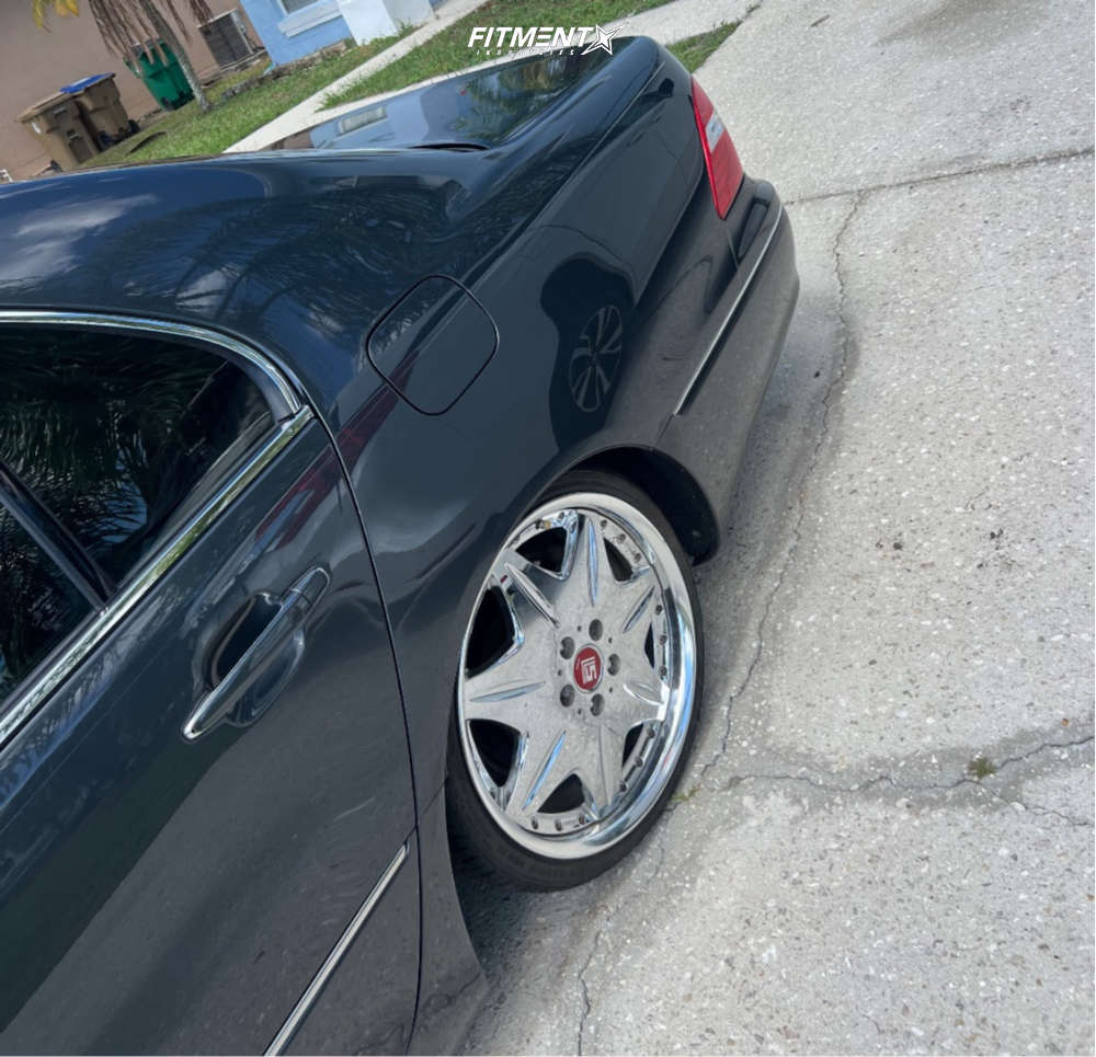 2006 Lexus LS430 Base with 19x9 Work Ls207 and Continental 215x35 on ...