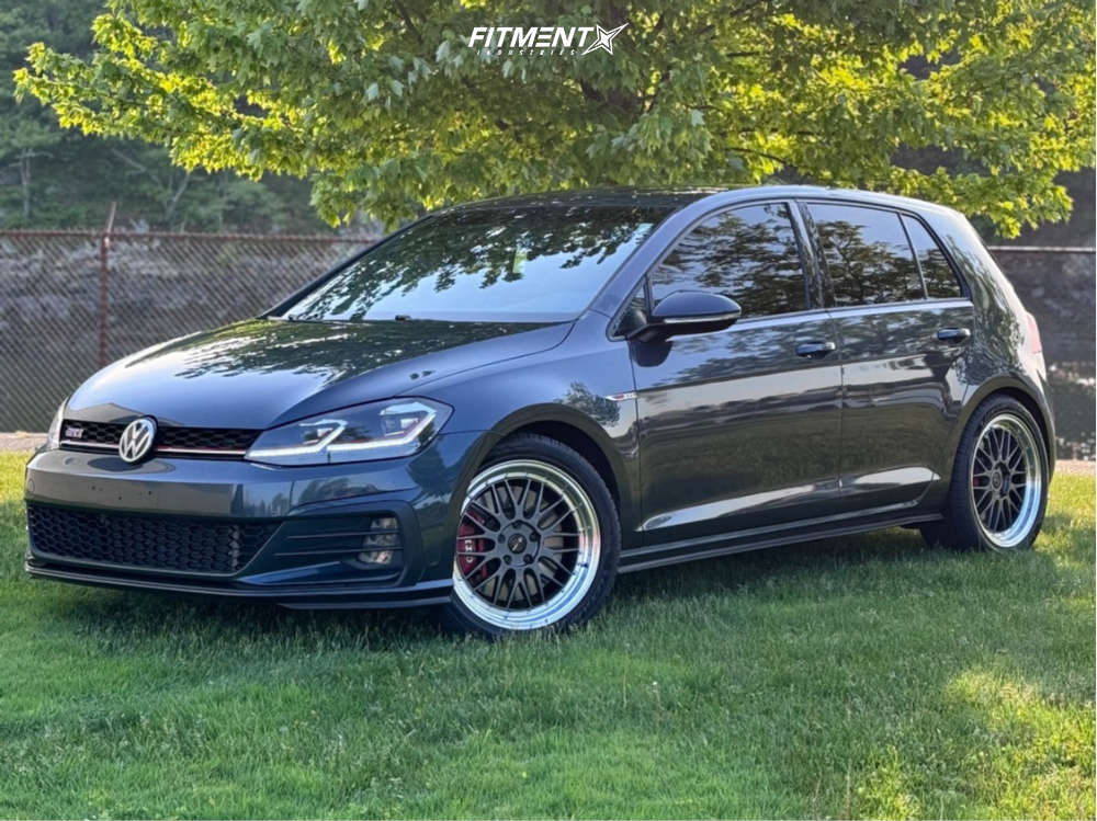 2019 Volkswagen GTI Rabbit Edition with 18x8 Vors Vr8 and Lexani 245x40 ...