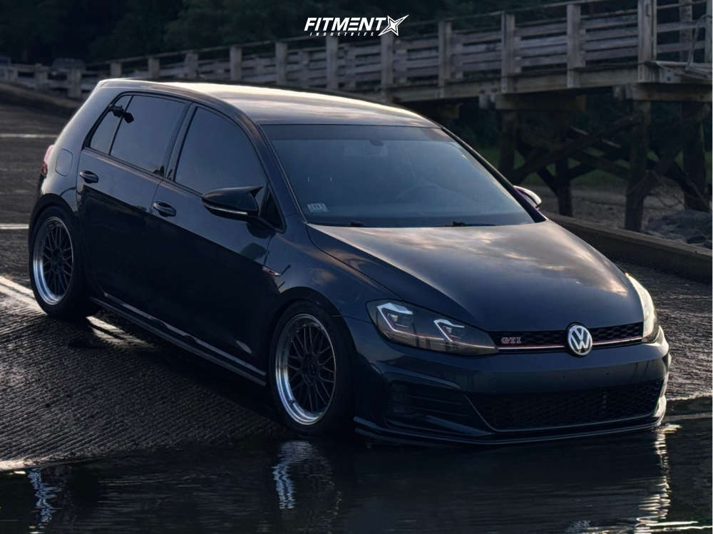 2019 Volkswagen GTI Rabbit Edition with 18x8 Vors Vr8 and Lexani 245x40 ...