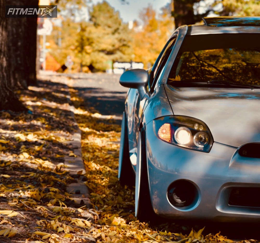 2007 Mitsubishi Eclipse GT with 19x9.5 Work D9r and Delinte 225x35 on ...