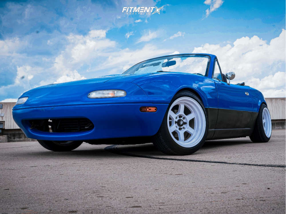 1990 Mazda Miata Base with 15x8 MST Time Attack and Toyo Tires 195x45 ...