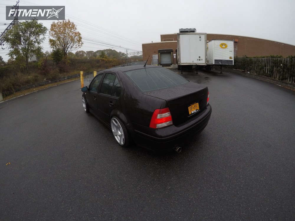 2001 Volkswagen Jetta GLS with 18x9.5 Rotiform Tmb and Nankang 215x35 ...