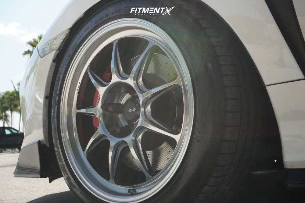 2019 Honda Civic Type R with 18x9.5 Konig Countergram and Falken 255x40 ...