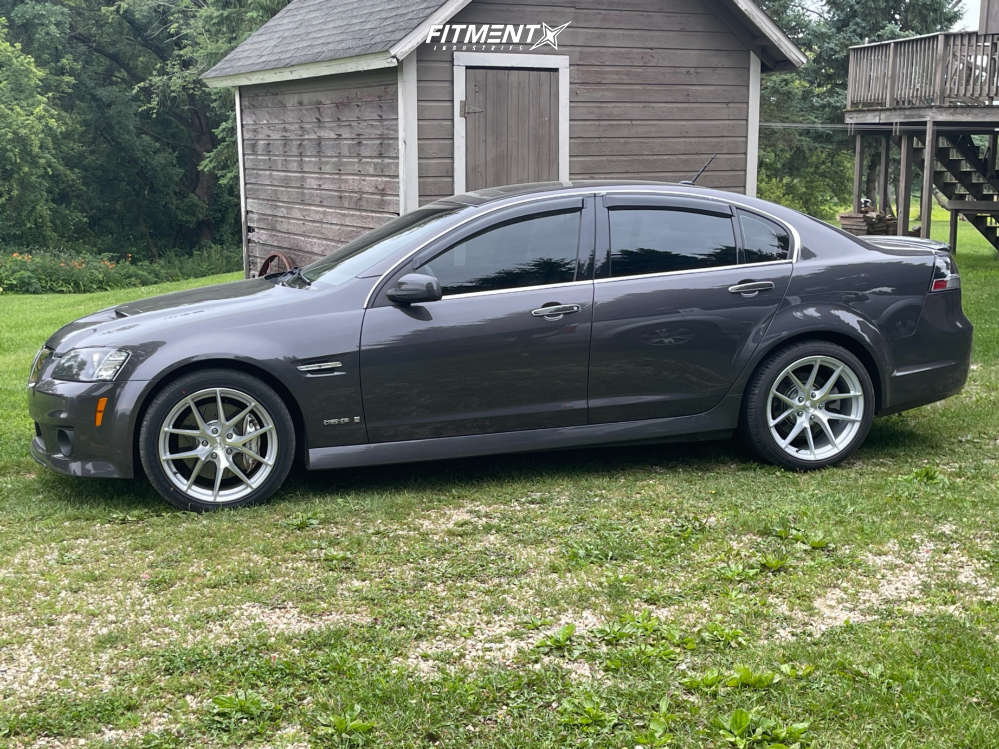 2009 Pontiac G8 GXP with 19x8.5 Aodhan Aff7 and Lexani 255x40 on Stock ...