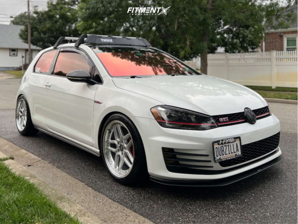 2016 Volkswagen GTI Performance with 18x8.5 ESR Cs15 and Michelin ...