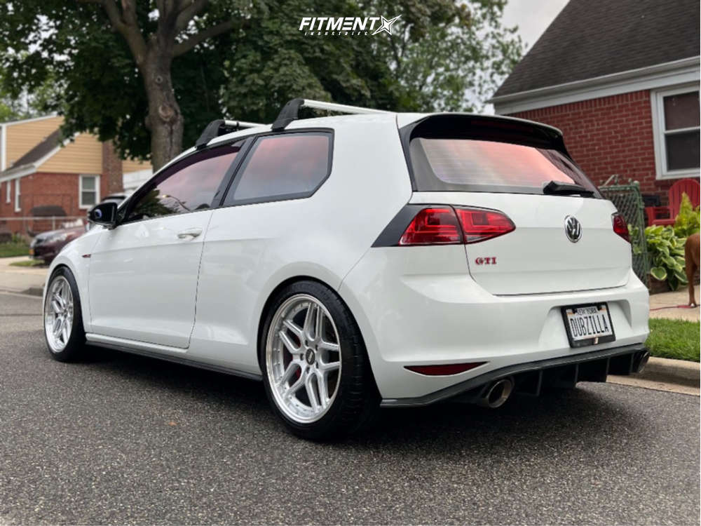 2016 Volkswagen GTI Performance with 18x8.5 ESR Cs15 and Michelin ...