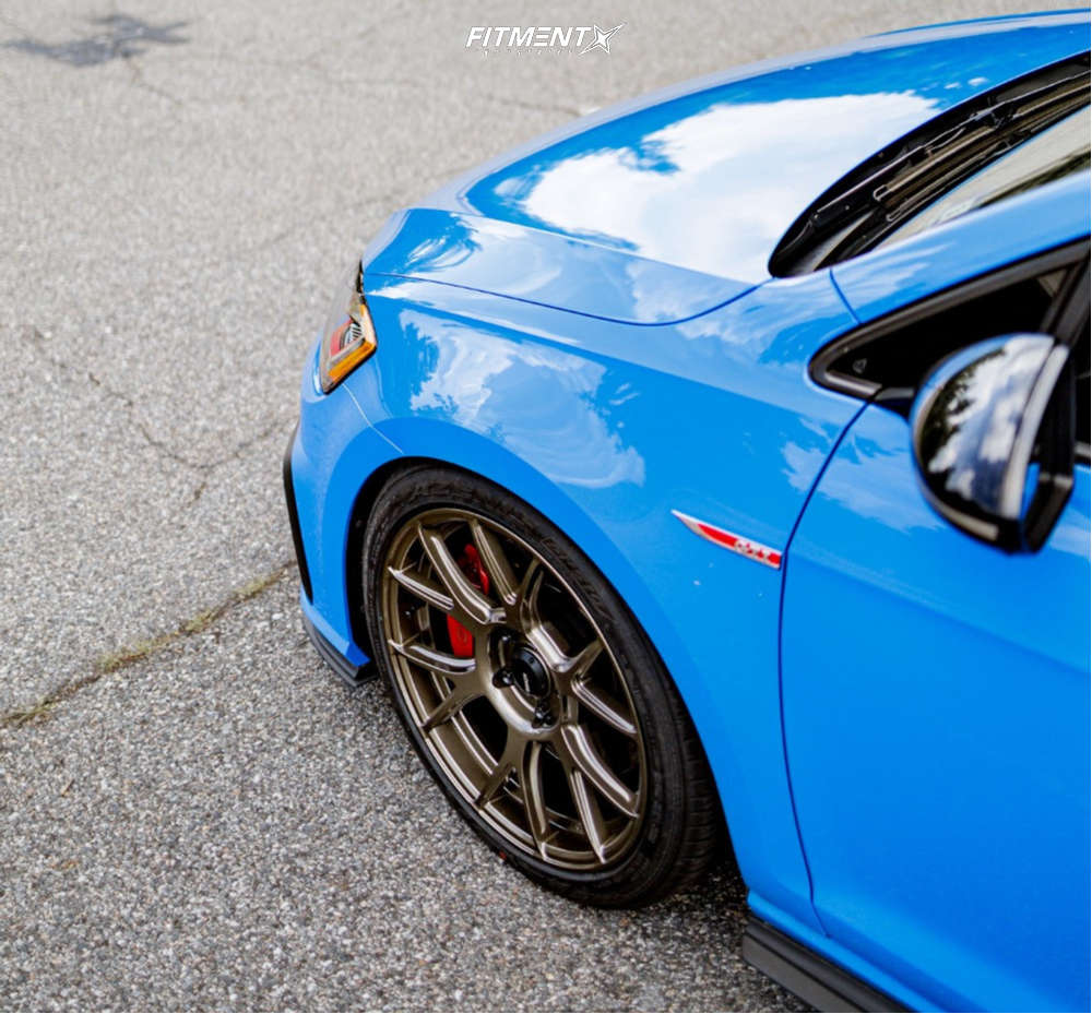 2019 Volkswagen GTI Rabbit Edition with 18x8.5 Konig Ampliform and ...