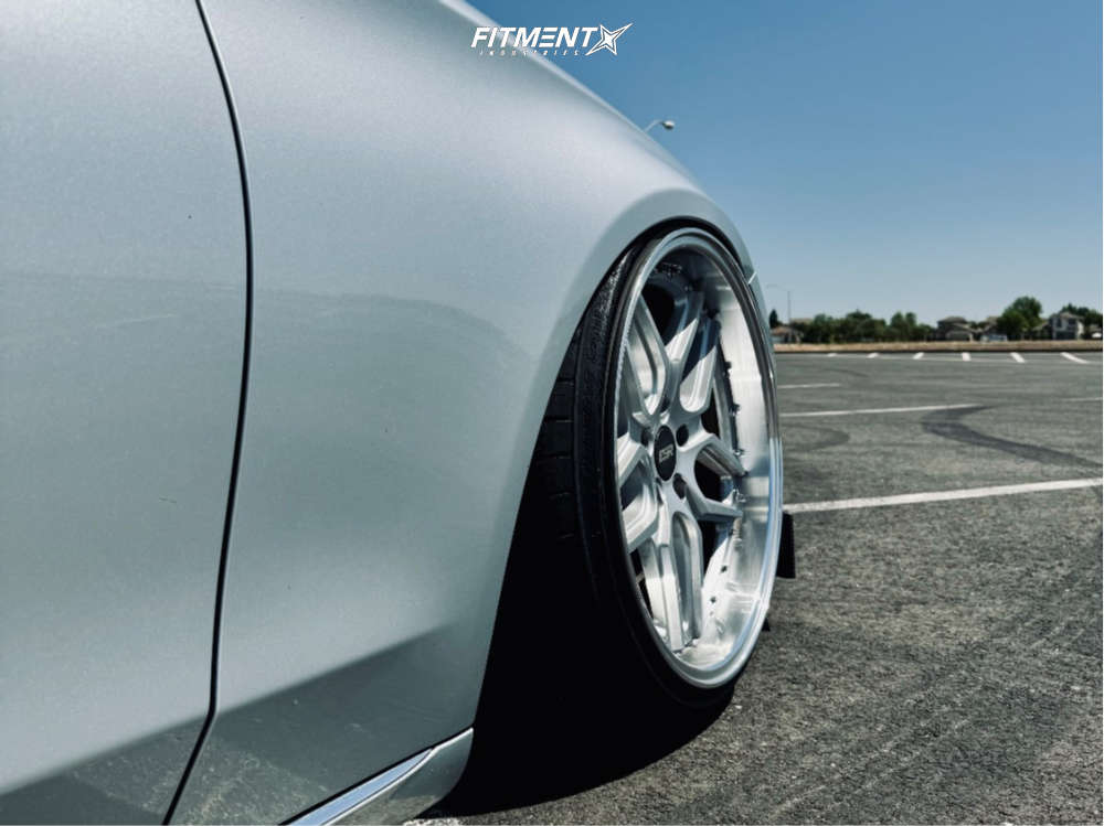 2016 Mercedes-Benz C300 Base with 18x9.5 ESR Cs15 and Vercelli 215x35 ...