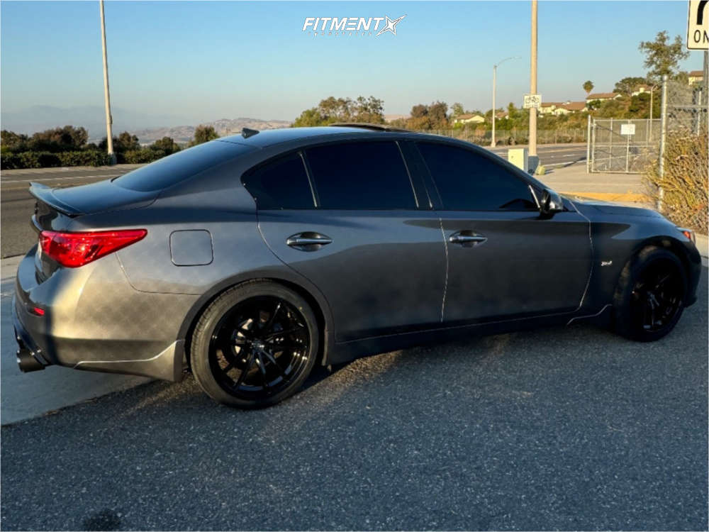 2017 INFINITI Q50 Premium with 19x9.5 Konig Oversteer and Toyo Tires ...