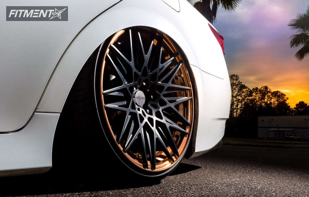 2015 Lexus GS350 F Sport with 20x9 Rotiform QLB and Lexani 235x30 on ...