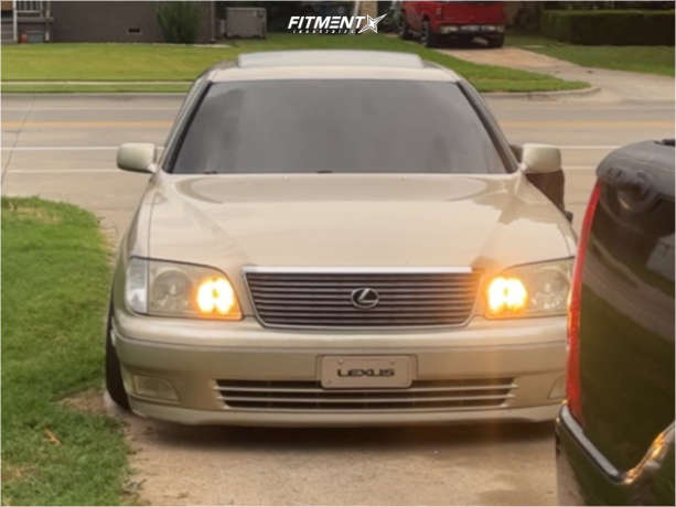 2000 Lexus LS400 Base with 18x10.5 Anovia Elder and Yokohama 225x40 on ...