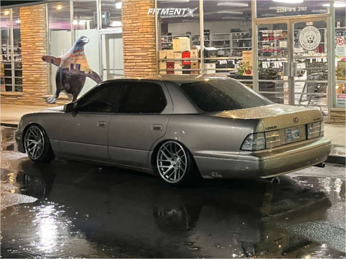 2000 Lexus LS400 Base with 18x10.5 Anovia Elder and Yokohama 225x40 on ...