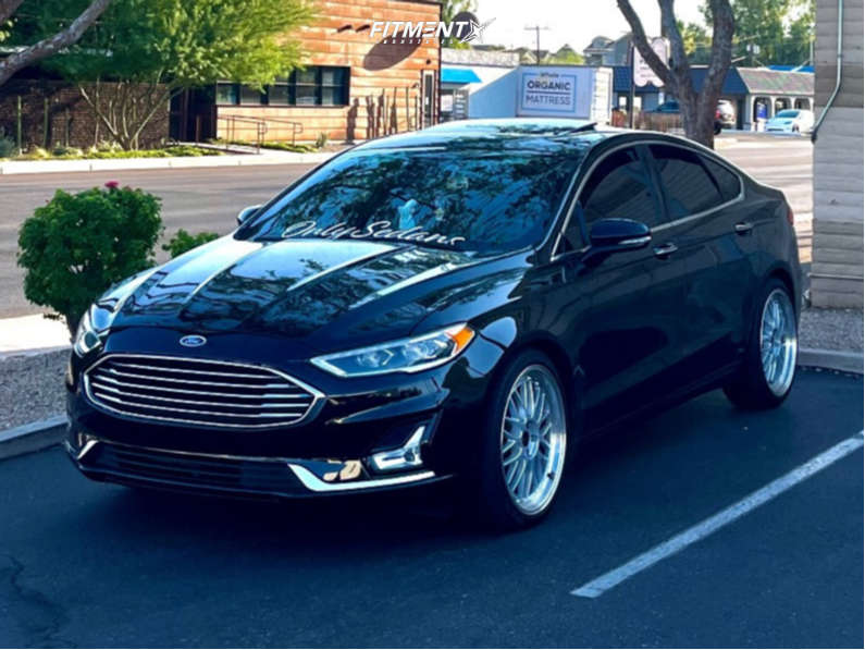 2020 Ford Fusion Titanium with 20x8.5 Vors Vr8 and Lexani 245x30 on ...
