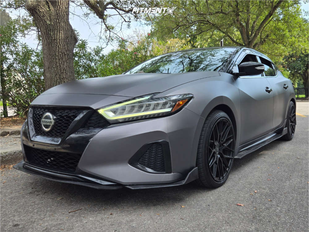 2020 Nissan Maxima SV with 19x9.5 Niche Gamma and Vercelli 255x35 on ...