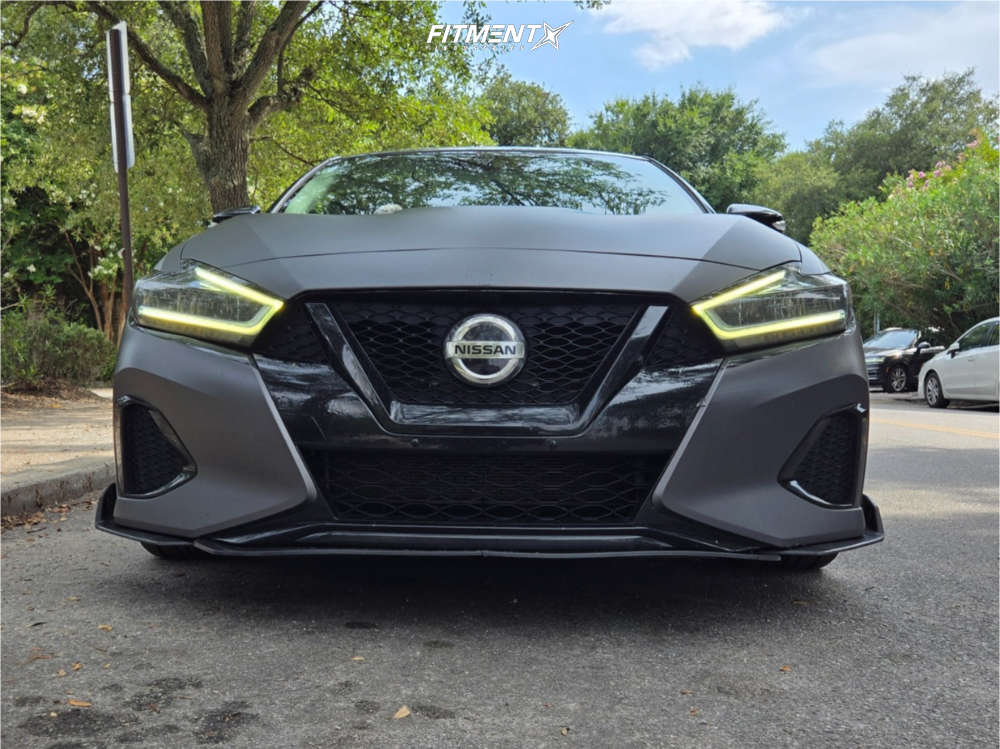 2020 Nissan Maxima SV with 19x9.5 Niche Gamma and Vercelli 255x35 on ...