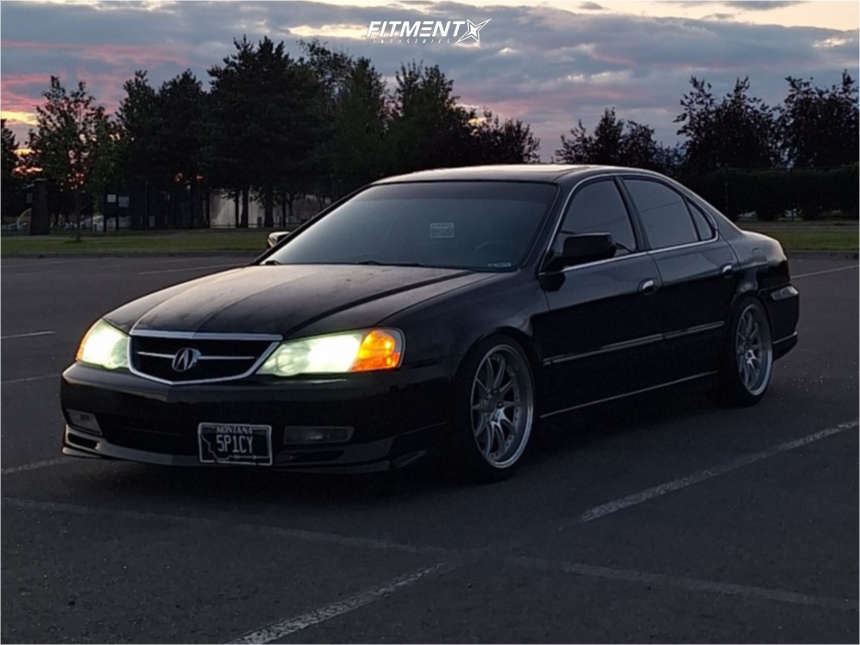 2002 Acura TL Base with 18x8.5 Aodhan Ds07 and Nitto 225x45 on ...