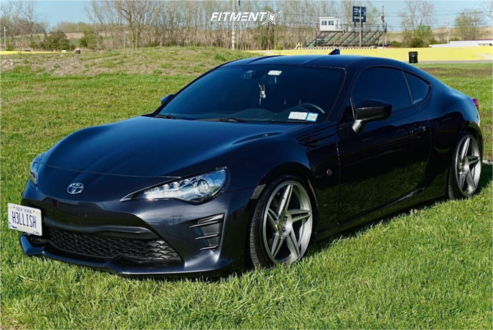 2019 Toyota 86 Base with 18x9.5 Anovia Carrier and Falken 225x40 on ...
