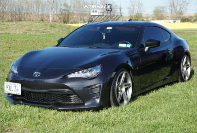 2019 Toyota 86 Base with 18x9.5 Anovia Carrier and Falken 225x40 on ...