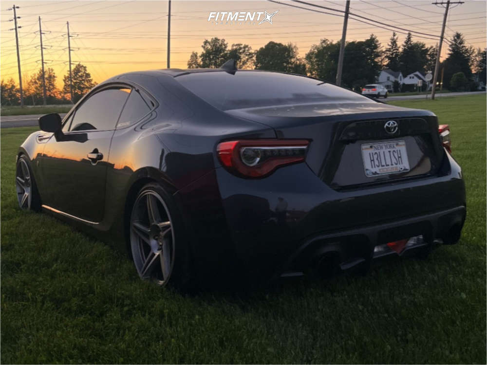 2019 Toyota 86 Base with 18x9.5 Anovia Carrier and Falken 225x40 on ...