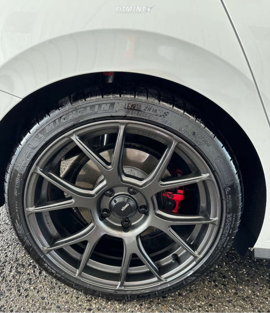 2019 Volkswagen Jetta GLI S with 18x8.5 Konig Ampliform and Michelin ...