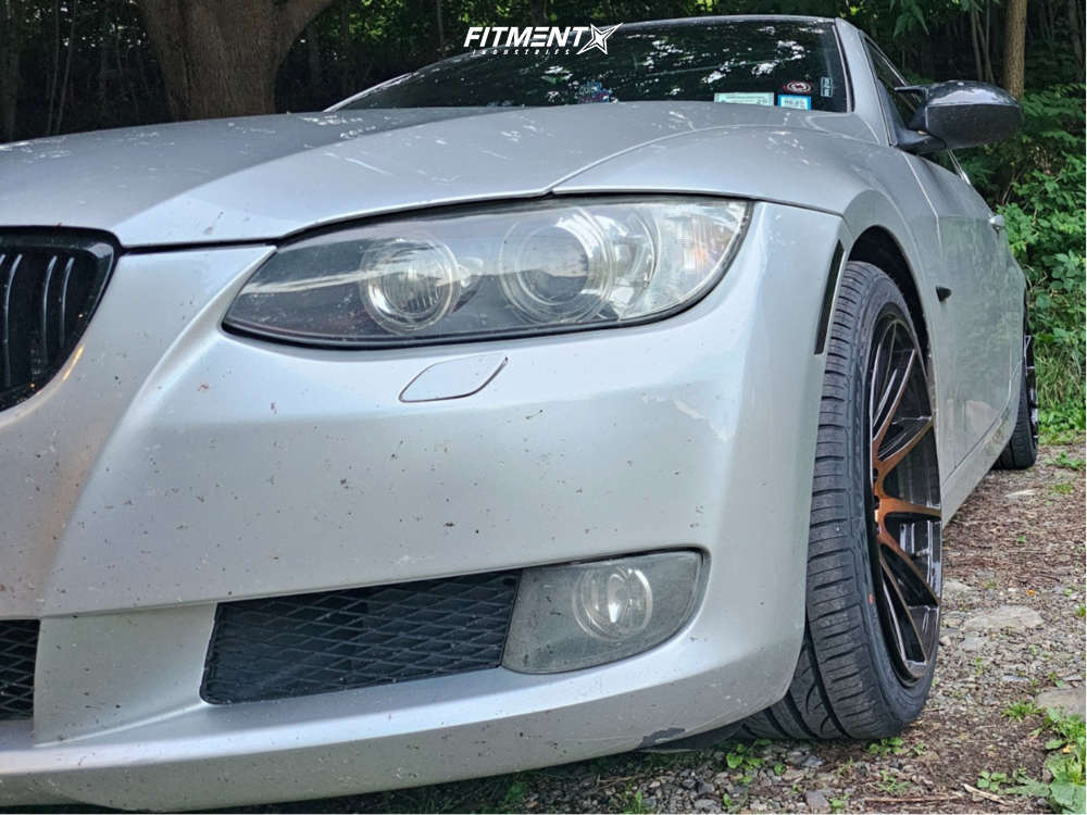 2008 BMW 328xi Base with 18x9 Shift Gear and Lexani 255x35 on Stock ...