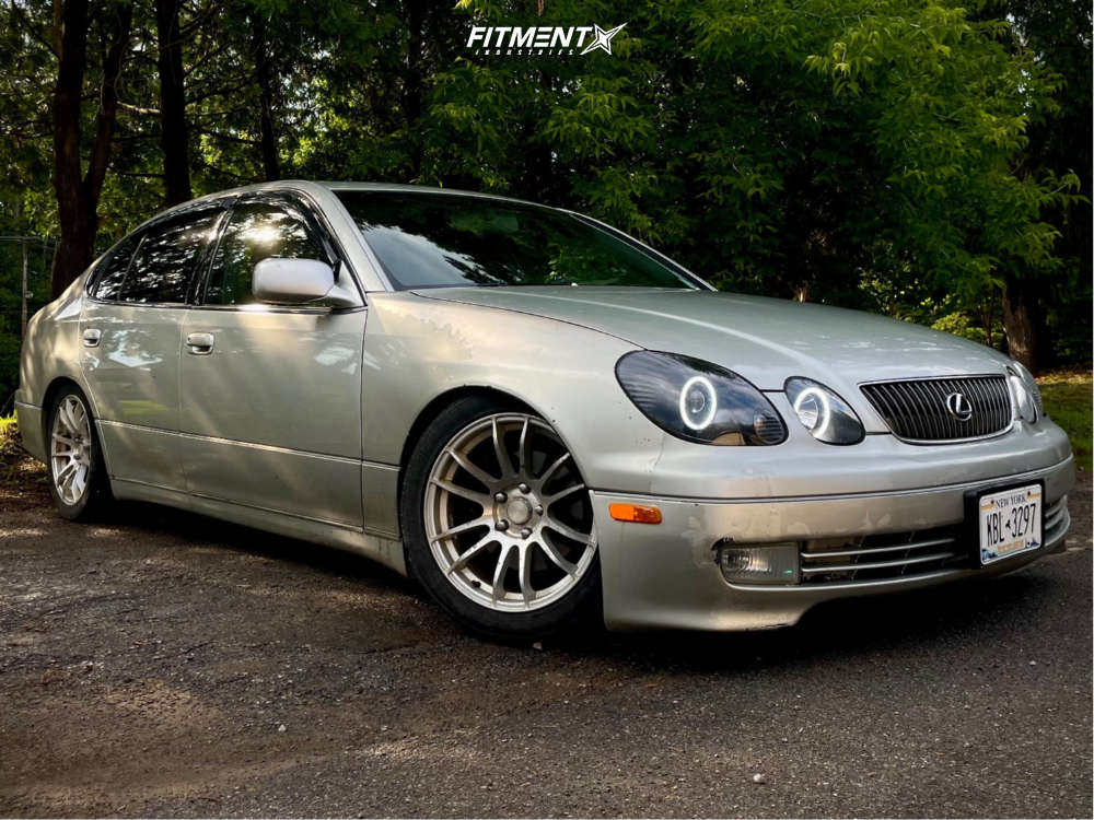 2001 Lexus GS300 Base with 17x8 AVID1 Av20 and Pirelli 235x45 on ...