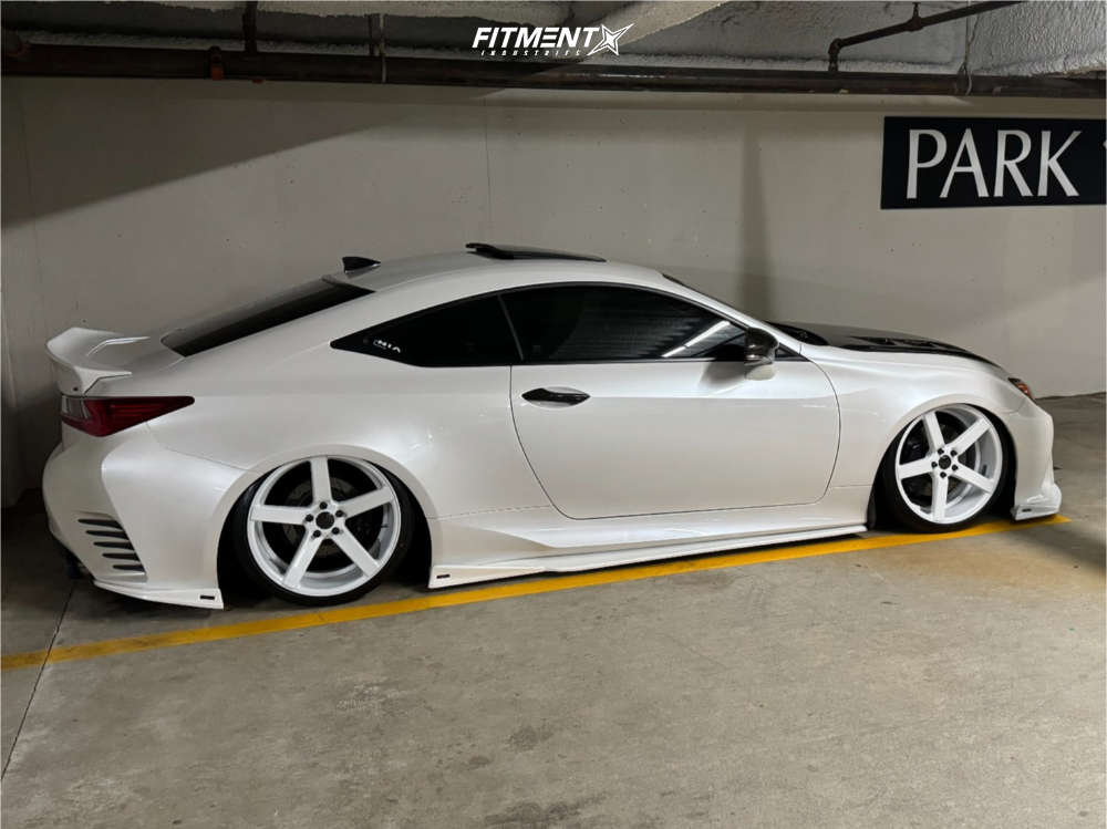 2016 Lexus RC350 Base with 20x8.5 JNC Jnc026 and Westlake 225x35 on Air ...