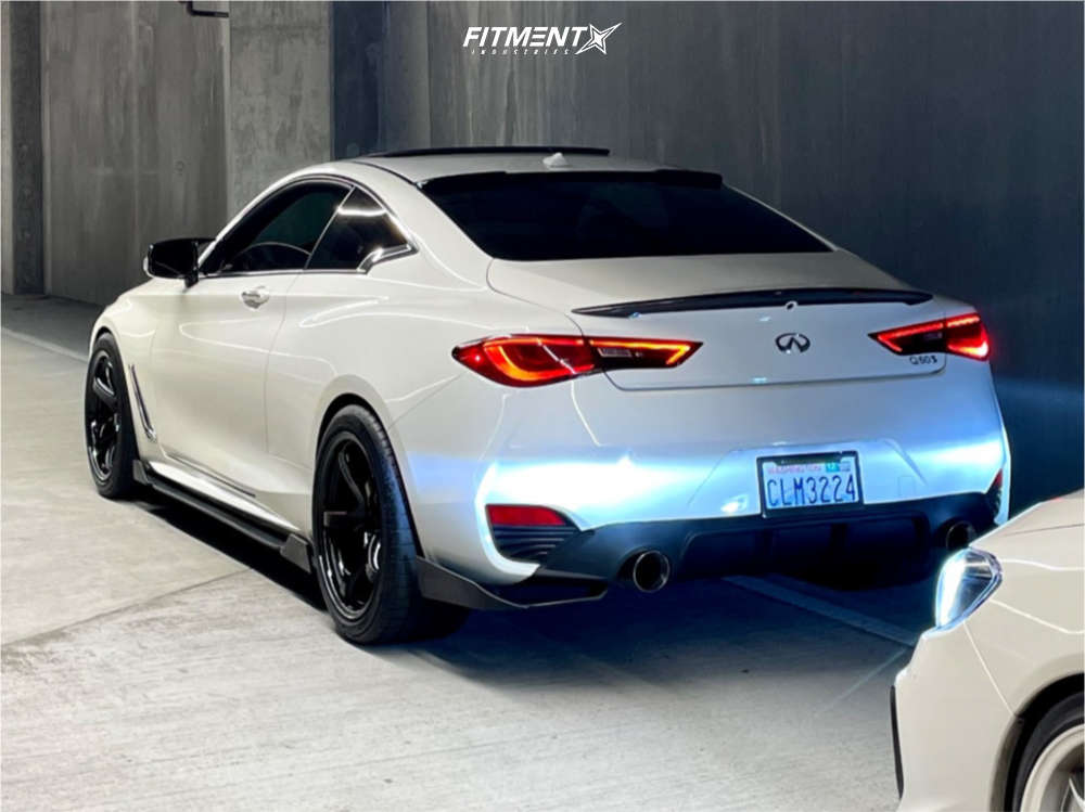2018 INFINITI Q60 Red Sport 400 with 19x10.5 Gram Lights 57cr and ...