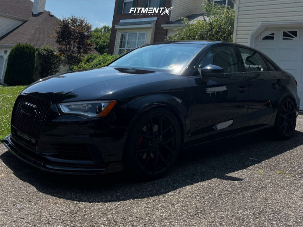 2015 Audi A3 Quattro Premium Plus with 19x8.5 Aodhan Aff7 and Pirelli ...